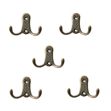 5 st multifunktionella dubbla krokar Koppar - Elgiganten - Elgiganten