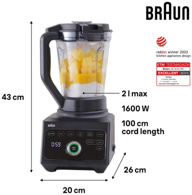 Braun Power Blend 9 Blender JB9040 - Elgiganten - Elgiganten