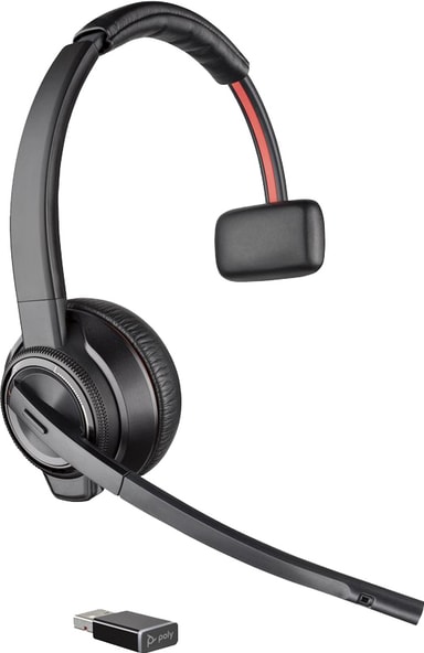 HP Poly Savi 8210-M headset med bas - Elgiganten - Elgiganten