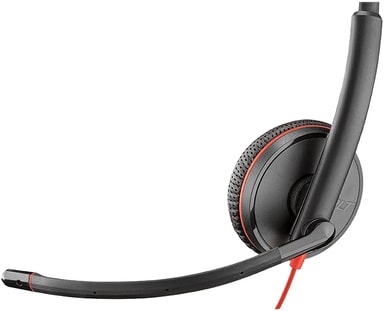 HP Poly Blackwire 3325 headset USB-A - Elgiganten - Elgiganten