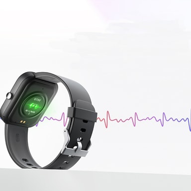 IP67 Vattentät 2"" HD Touch Screen Smart Watch Fitness Watch Svart ...