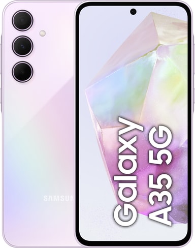 Samsung Galaxy A35 5G smartphone 8/256GB (lila) - Elgiganten - Elgiganten