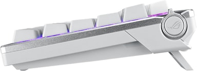 Asus ROG Azoth trådlöst tangentbord (Moonlight White) - Elgiganten ...