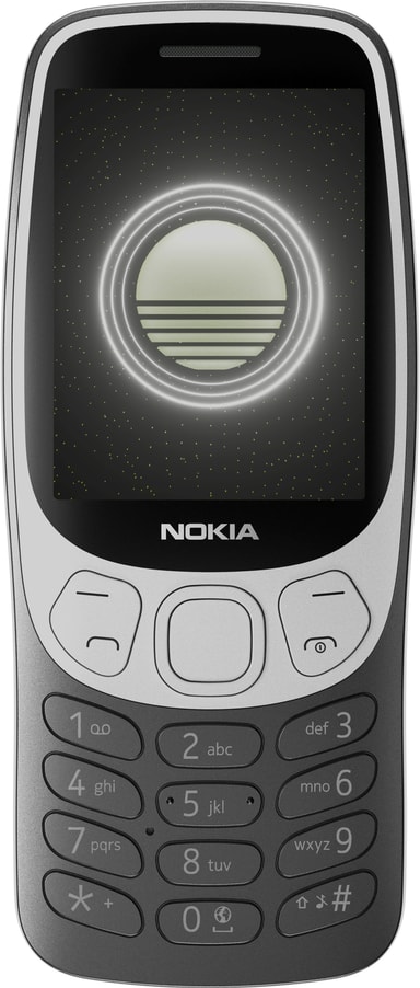 Nokia 3210 4G klassisk mobiltelefon (svart) - Elgiganten - Elgiganten