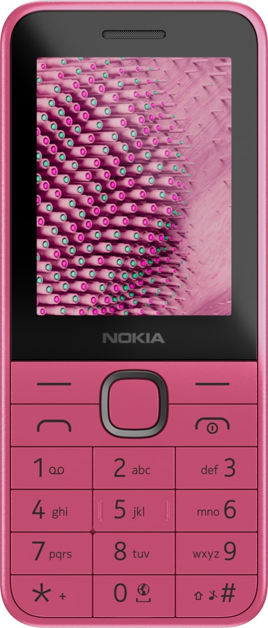 Nokia 225 4G klassisk mobiltelefon (rosa) - Elgiganten - Elgiganten