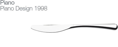 Iittala piano bestikk middag kniv 22cm 6stk - Elgiganten
