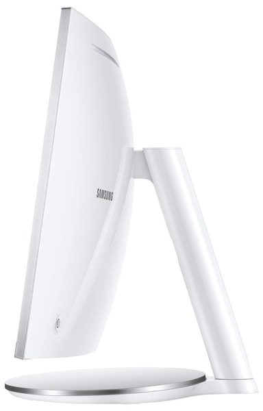 Samsung Curved C34J791 34" bildskärm (silver/vit) - Elgiganten