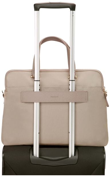 Samsonite Zalia Bailhandle 14" datorväska (beige) - Elgiganten