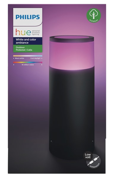 Philips Hue Calla förlängning svart piedestal - Elgiganten - Elgiganten