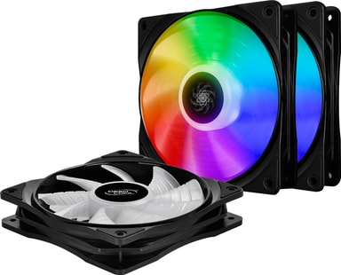 Deepcool CF120 120mm 3-i-1 RGB datorfläkt - Elgiganten - Elgiganten