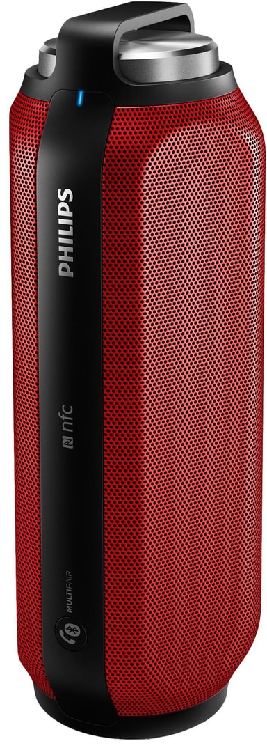 Philips Trådlös Bärbar Högtalare BT6600B (röd) - Elgiganten