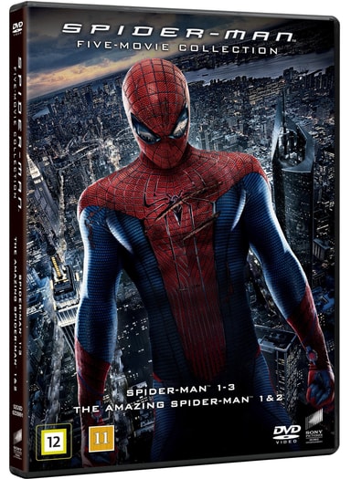 Spider-Man: 5 Movie Collection Box (DVD) - Elgiganten