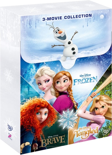 Disney Box - Frozen + Modig + Trassel (DVD) - Elgiganten - Elgiganten
