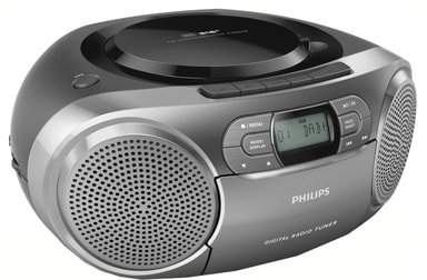 Philips CD-spelare med DAB+/FM-radio & kassett AZB600 - Elgiganten