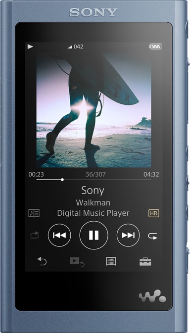 Sony Walkman 16 GB NW A55 Digital Musikspelare bl Elgiganten Sony Walkman 16 GB NW A55 Digital Musikspelare bl Elgiganten
