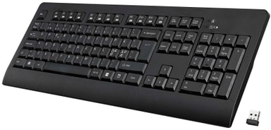 Advent Wireless Tangentbord (svart) - Elgiganten