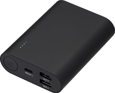 Goji 10050 mAh USB-C powerbank (svart) - Elgiganten - Elgiganten