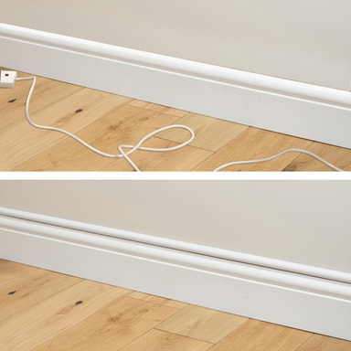 D-Line kabellist 4-pack (1 m/vit) - Elgiganten