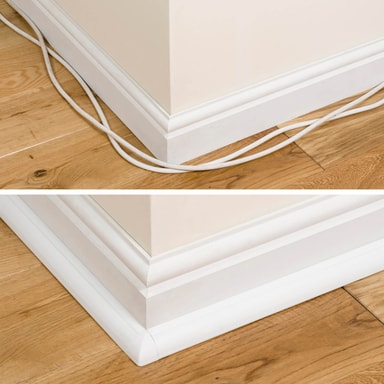 D-Line kabellist 3-pack (1 m/vit) - Elgiganten