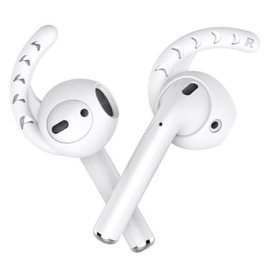 Flex Silikon Skydd Till Airpods 6 Pack Vit Elgiganten