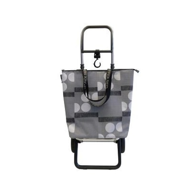 Shoppingvagn rolser rg logic minibag logos grå - Elgiganten