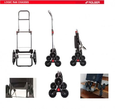 Shoppingvagn rolser rd6 logic imax bancal svart - Elgiganten