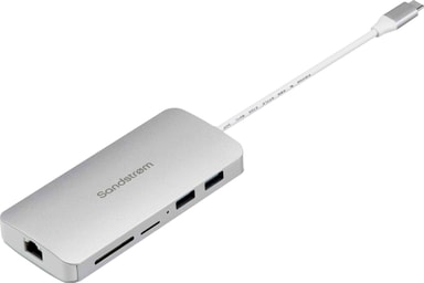 Sandstrom USB-C multiportshubb - Elgiganten