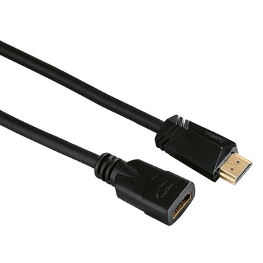 HAMA Kabel HDMI Ethernet Förlängning Guld Svart 3m - Elgiganten ...