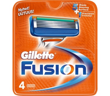 Gillette Fusion 4-pack - Elgiganten - Elgiganten