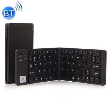 Vikbart Bluetooth-tangentbord – Svart - Elgiganten