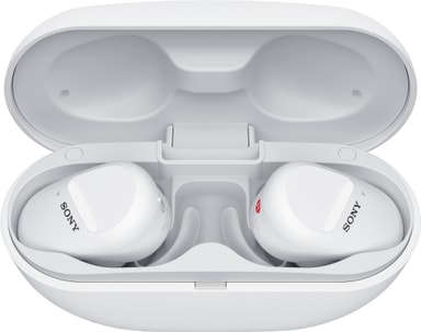 Sony WF-SP800N True Wireless in ear-hörlurar (vita) - Elgiganten ...