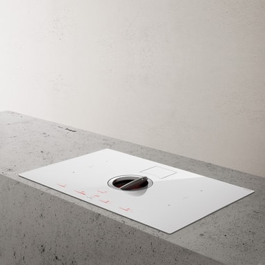 Eico Nikola Tesla Switch induktionshäll med inbyggd fläkt 4990 (vit ...