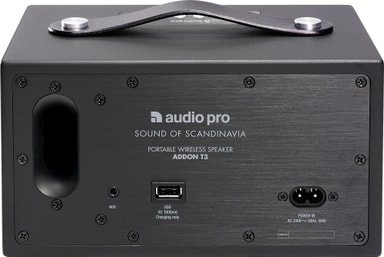 Audio Pro Addon T3 Plus portabel högtalare (svart) - Elgiganten