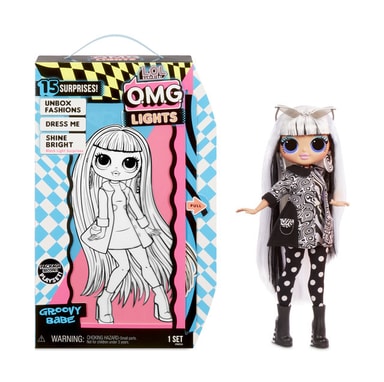 L.O.L. Surprise OMG Doll Lights Series Beatnik Babe - Elgiganten