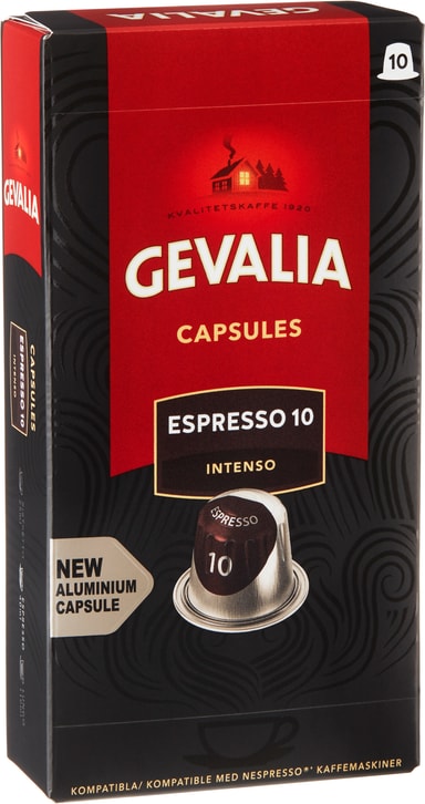 Gevalia Espresso 10 Intenso kapslar 4051001 - Elgiganten - Elgiganten