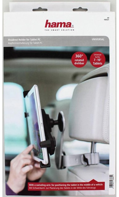 Hama Stativ till bil för surfplatta 7-10" - Elgiganten - Elgiganten