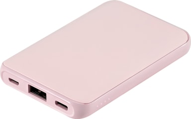 Goji 5,000mAh Mini Size powerbank (rosa) - Elgiganten - Elgiganten