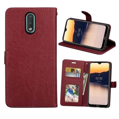 Mobilplånbok 3-kort Nokia 2.3 (TA-1211) - Brun - Elgiganten - Elgiganten