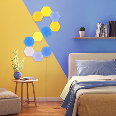 Nanoleaf Shapes Hexagons Starter Kit (15-pack) - Elgiganten