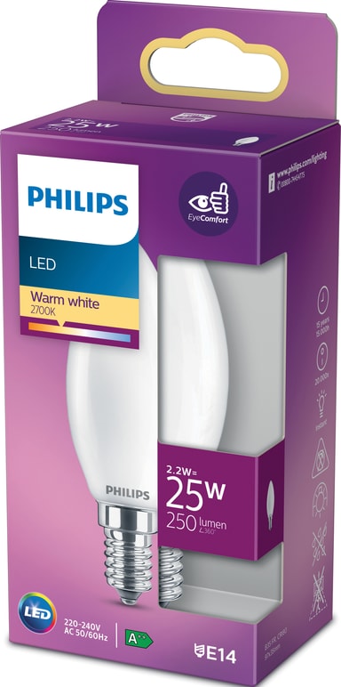 Philips LED glödlampa 25W E14 - Elgiganten - Elgiganten