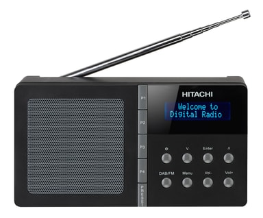 Hitachi DAB/DAB+/FM-Radio KHD101E (svart) - Elgiganten