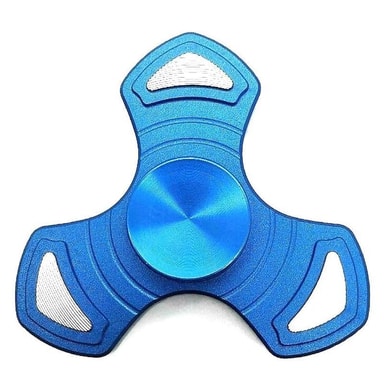 Fidget Spinner i metall, Rocket, Blå - Elgiganten - Elgiganten