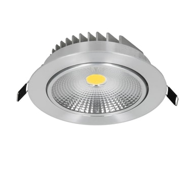 5x LED COB infällda spotlights infälld armatur Spotlight lampa Round 9W ...