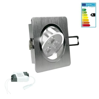 LED infällda spotlights spotlight taklampa lampa 3W Dimbar Varmvit ...