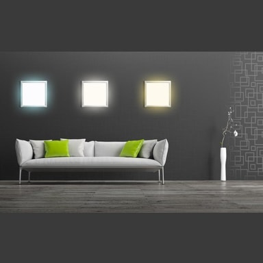 Panel LED-lampa vägg ljus hängande taklampa lampa 18 W 60x30 cm ...