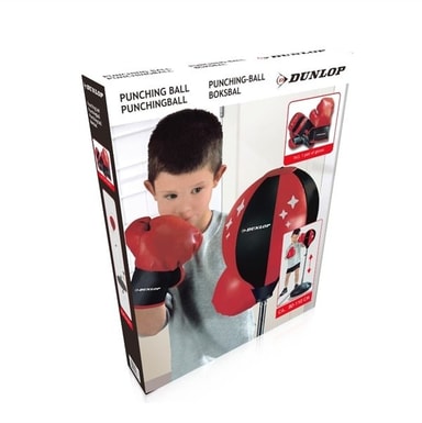 Punching ball ställ H80-110cm Boxboll med boxningshandskar - Elgiganten