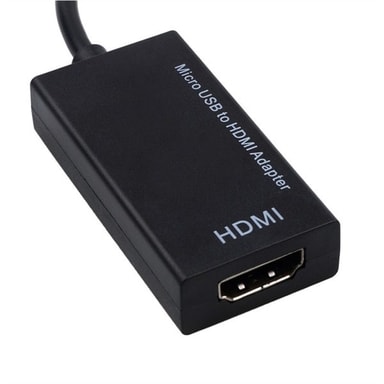 Micro-USB till HDMI Adapter MHL HDTV Samsung / Sony / Huawei - Elgiganten