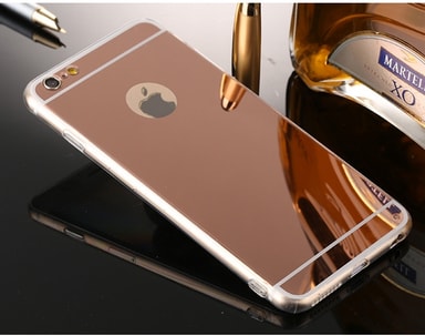 Spegelskal iPhone 8 PLUS - Rosa - Elgiganten - Elgiganten