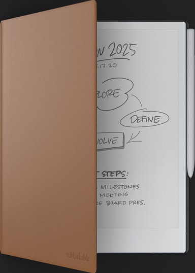 reMarkable 2 Book Folio fodral (brun) - Elgiganten - Elgiganten