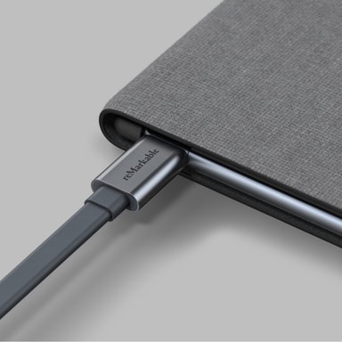 reMarkable 2 Book Folio fodral (grå) - Elgiganten - Elgiganten